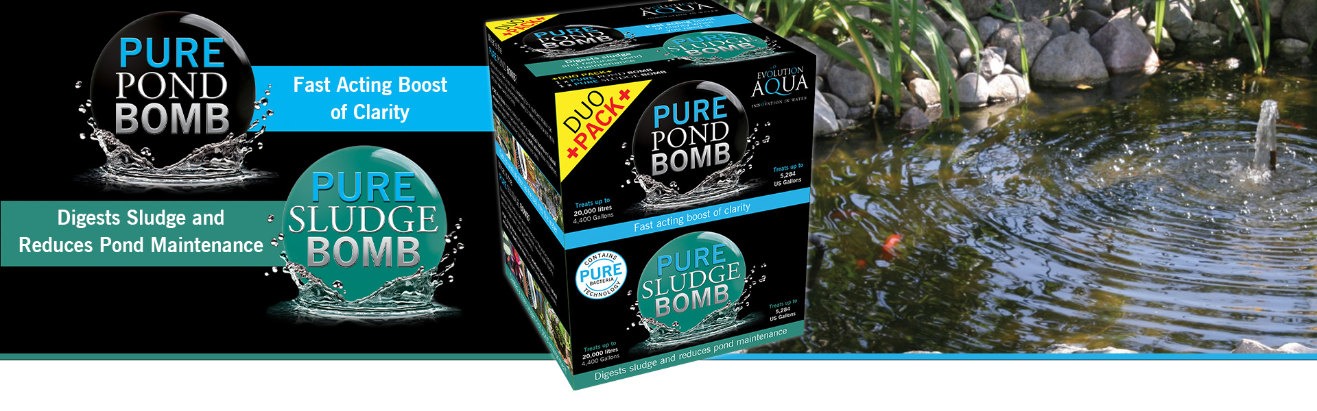 PURE Pond Duo Pack - Sludge Bomb and Pond Bomb
